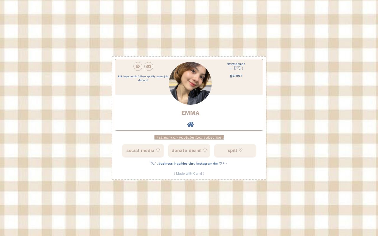 welcome to emma's page